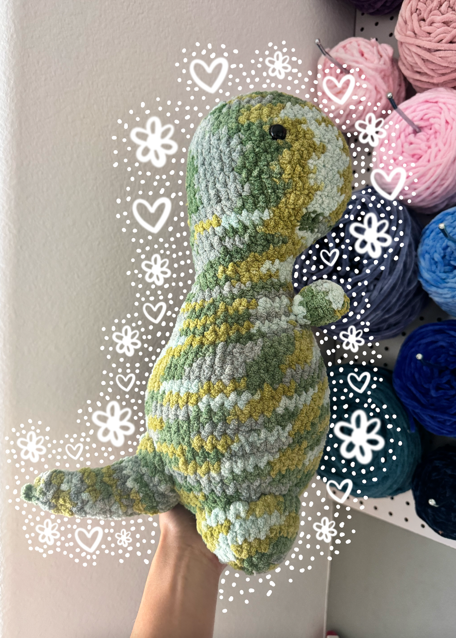Jumbo T-Rex – Lush Loops